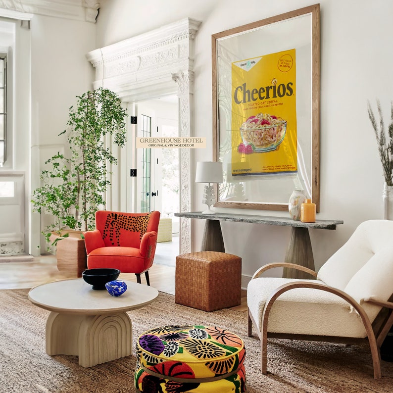 Cereal Box PRINTABLE Retro 1981 Vintage Kitchen Decor Breakfast Nook ...