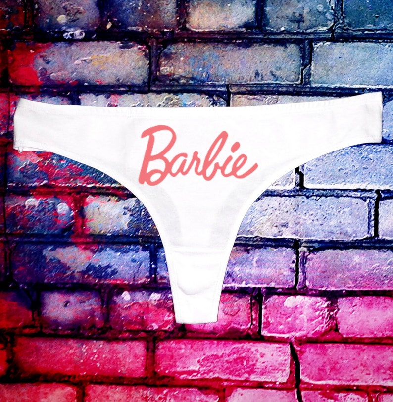 Barbie Doll Girly Naughty Brat Sexy Thong Panties Lingerie Etsy