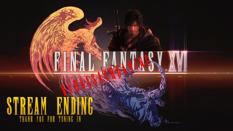 FINAL FANTASY XVI Static Overlay 1080p - Etsy