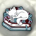 Kawaii Cat Gojo Enamel Pin From Anime Jujutsu Kaisen Otaku Collection ...
