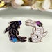 Zodiac Astral Koi Fish Yin Yang Pins: Set of 2 Harmony Enamel Pin Brooches - Etsy