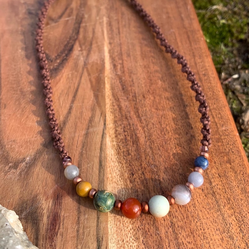 Solar System Necklace - Etsy