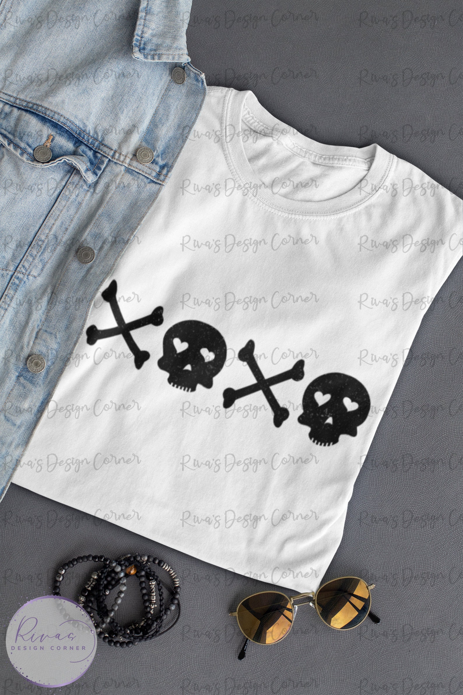 Spooky Valentine Svg, Hugs and Kisses PNG, Skull Png, Xoxo PNG ...