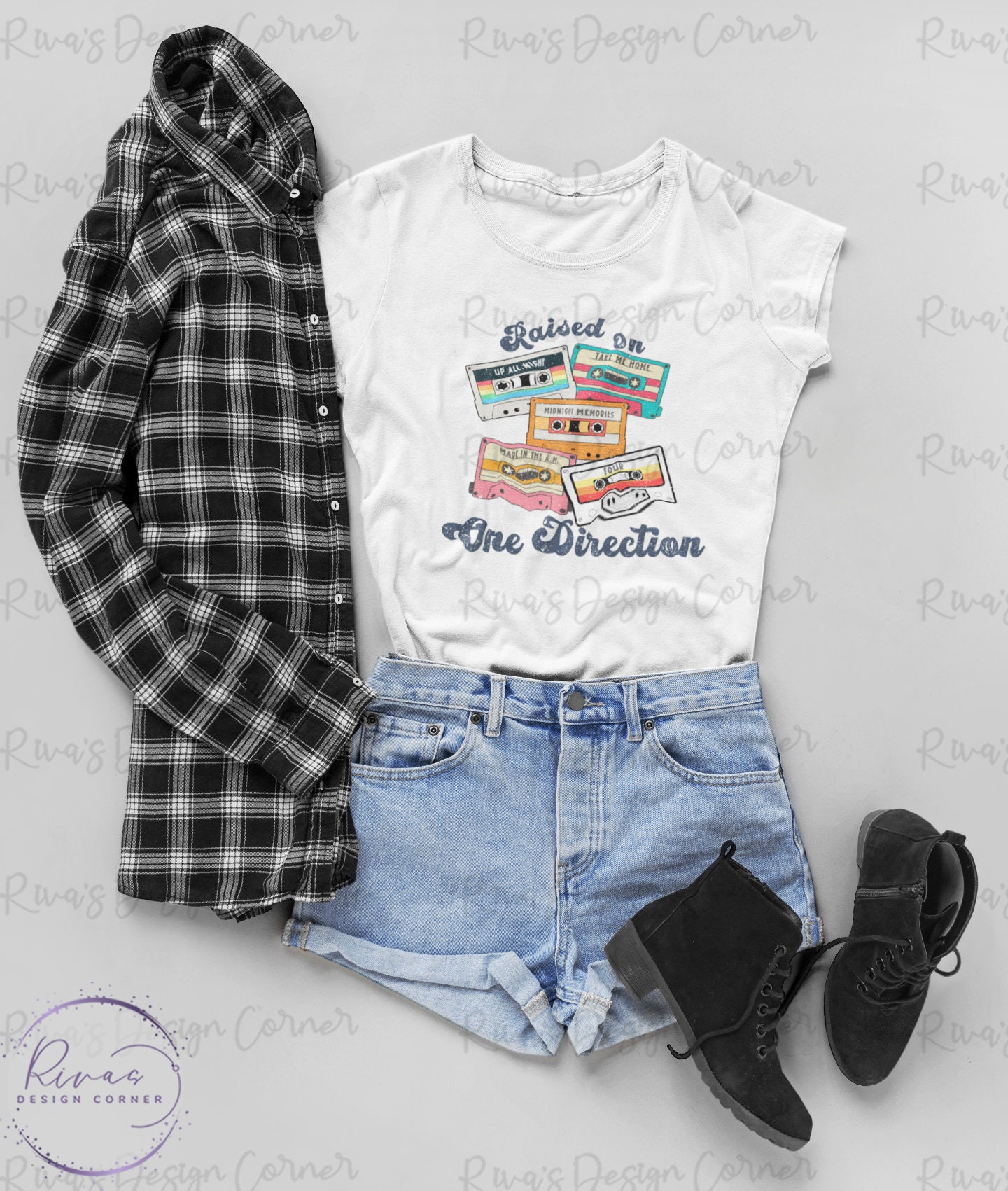 One Direction T-shirt, Cassette Tapes Png, 90's Boy Bands,90's Music ...