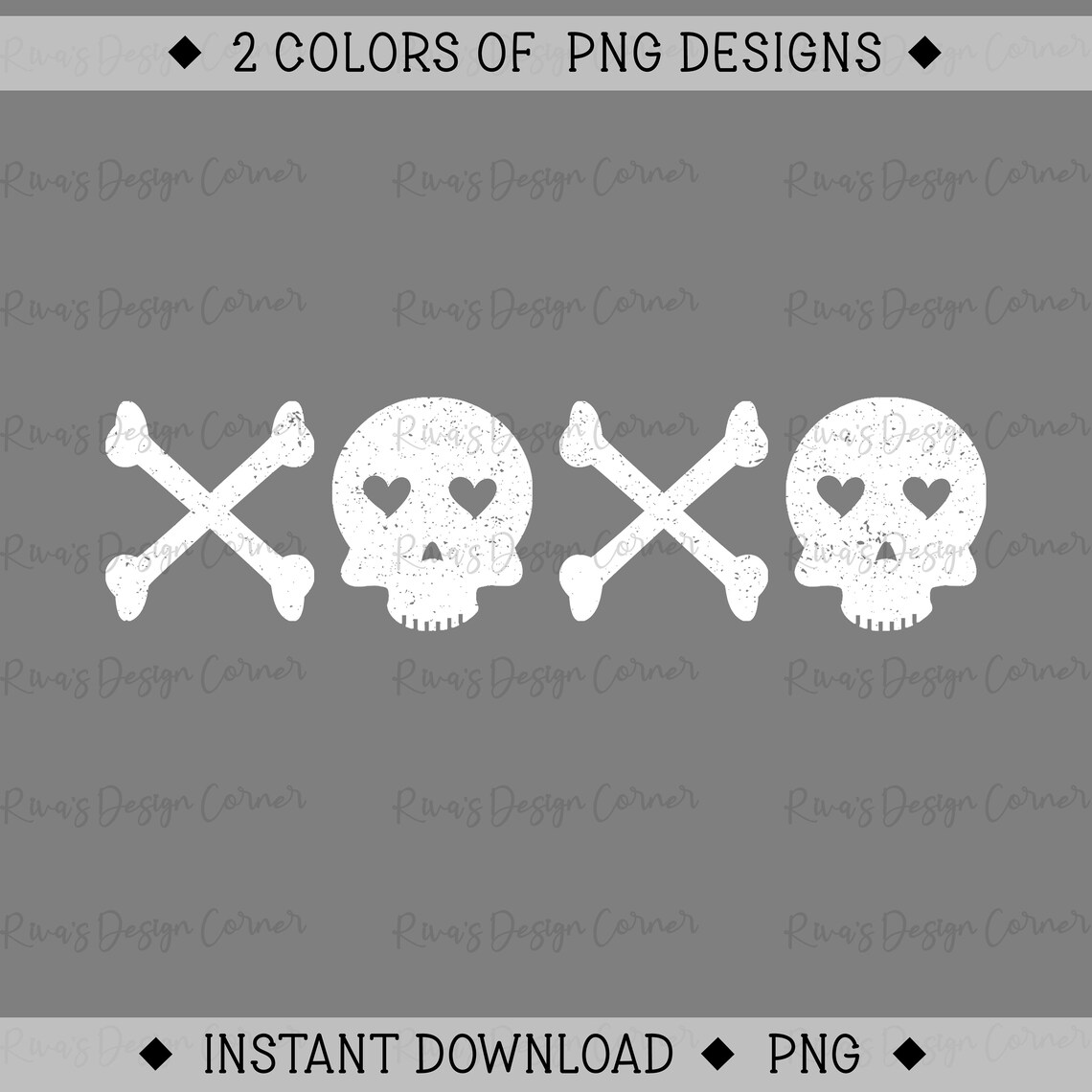 Spooky Valentine Svg, Hugs and Kisses PNG, Skull Png, Xoxo PNG ...