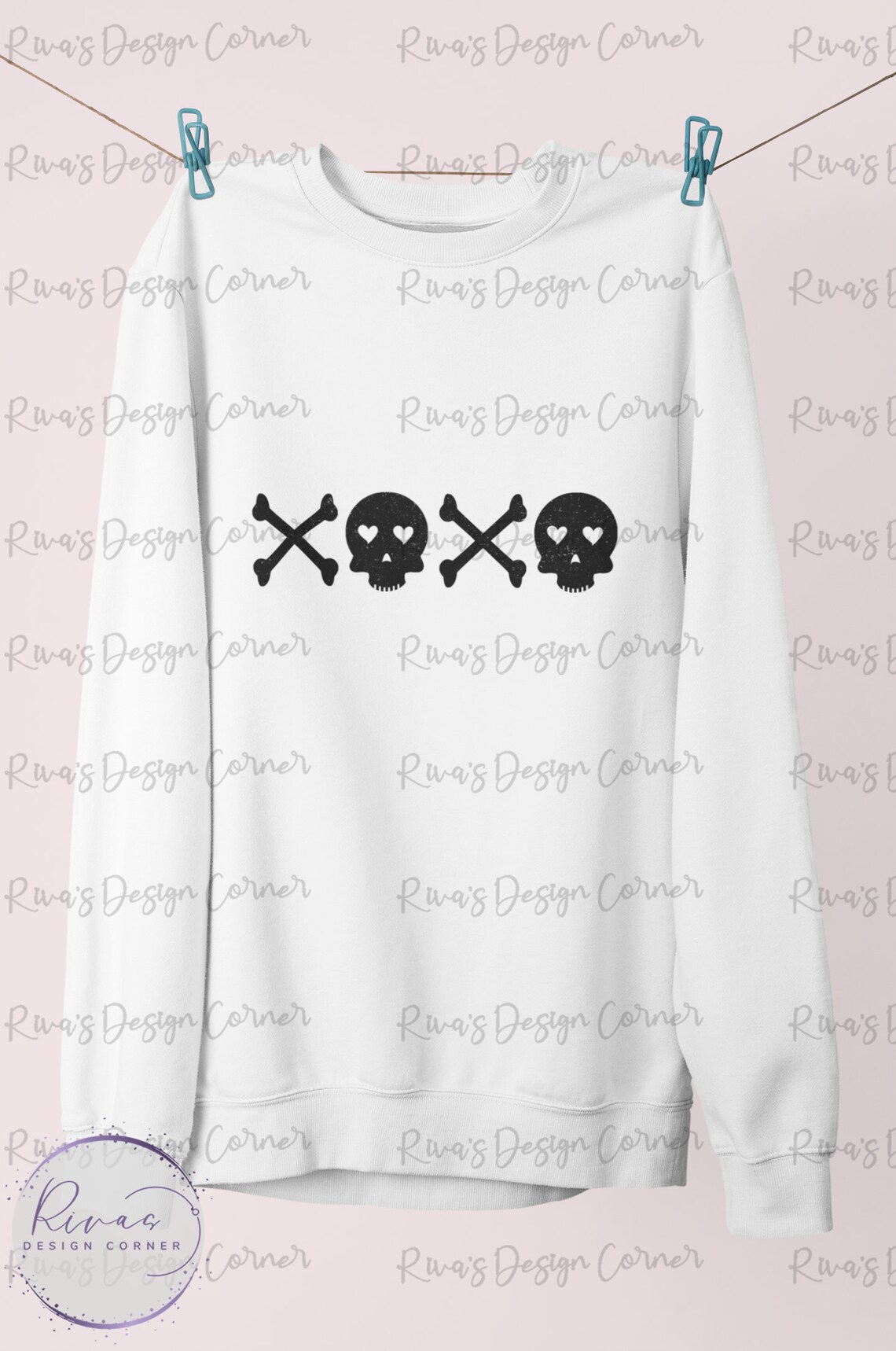 Spooky Valentine Svg, Hugs and Kisses PNG, Skull Png, Xoxo PNG ...