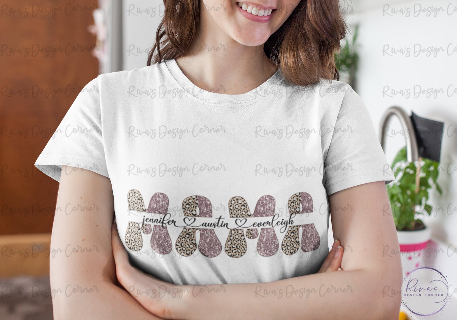 Customizable Mama With Names PNG, Mama With Space for Names to Be Added ...
