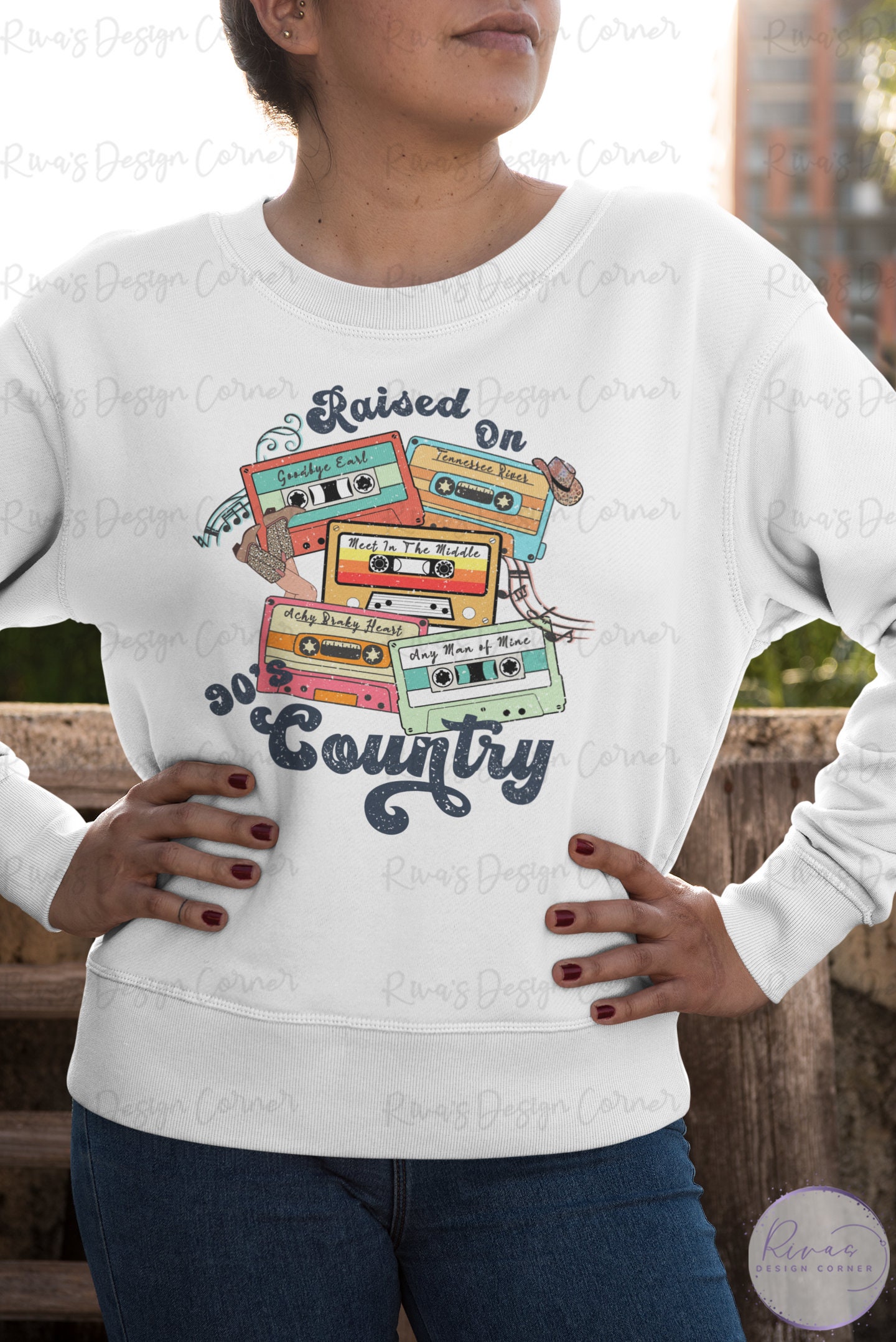 90s Country Cassette Tapes, Retro Sublimations, Western PNG Sublimation ...