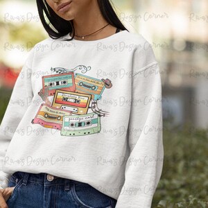90s Country Cassette Tapes , Retro Sublimations, Western PNG ...