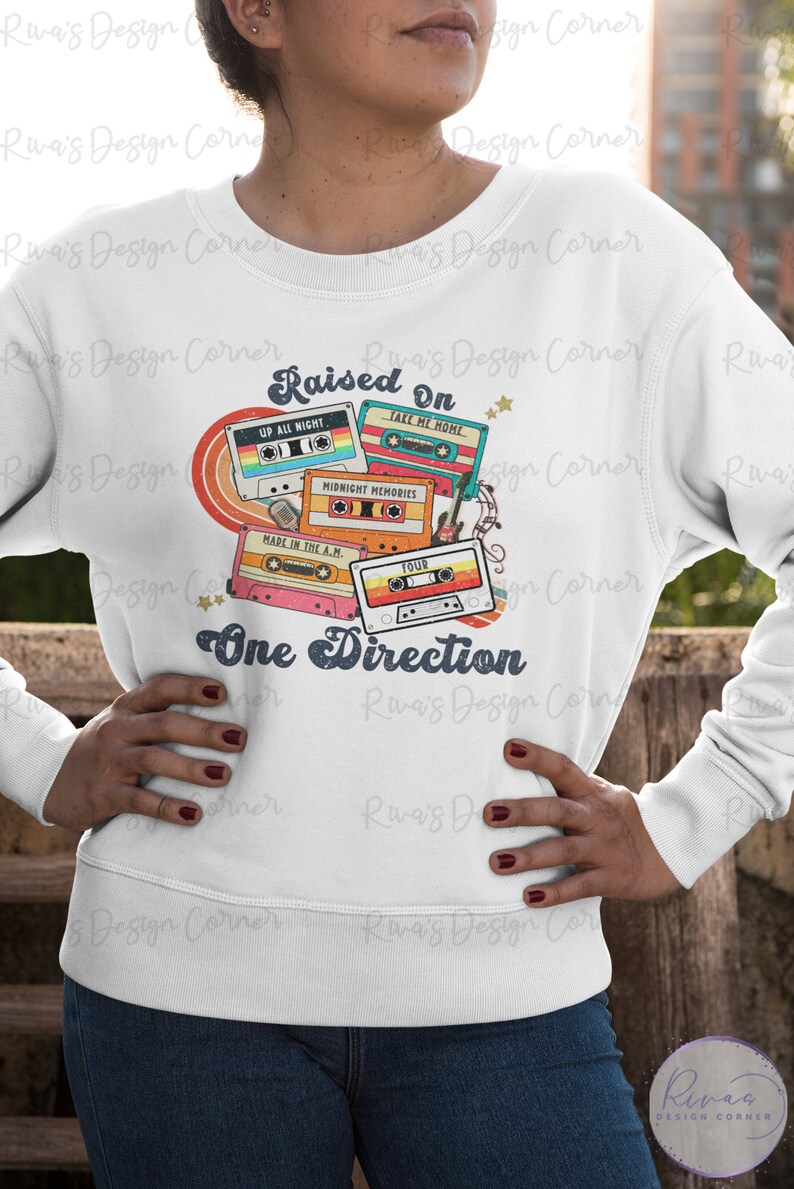 One Direction T-shirt, Cassette Tapes Png, 90's Boy Bands,90's Music ...