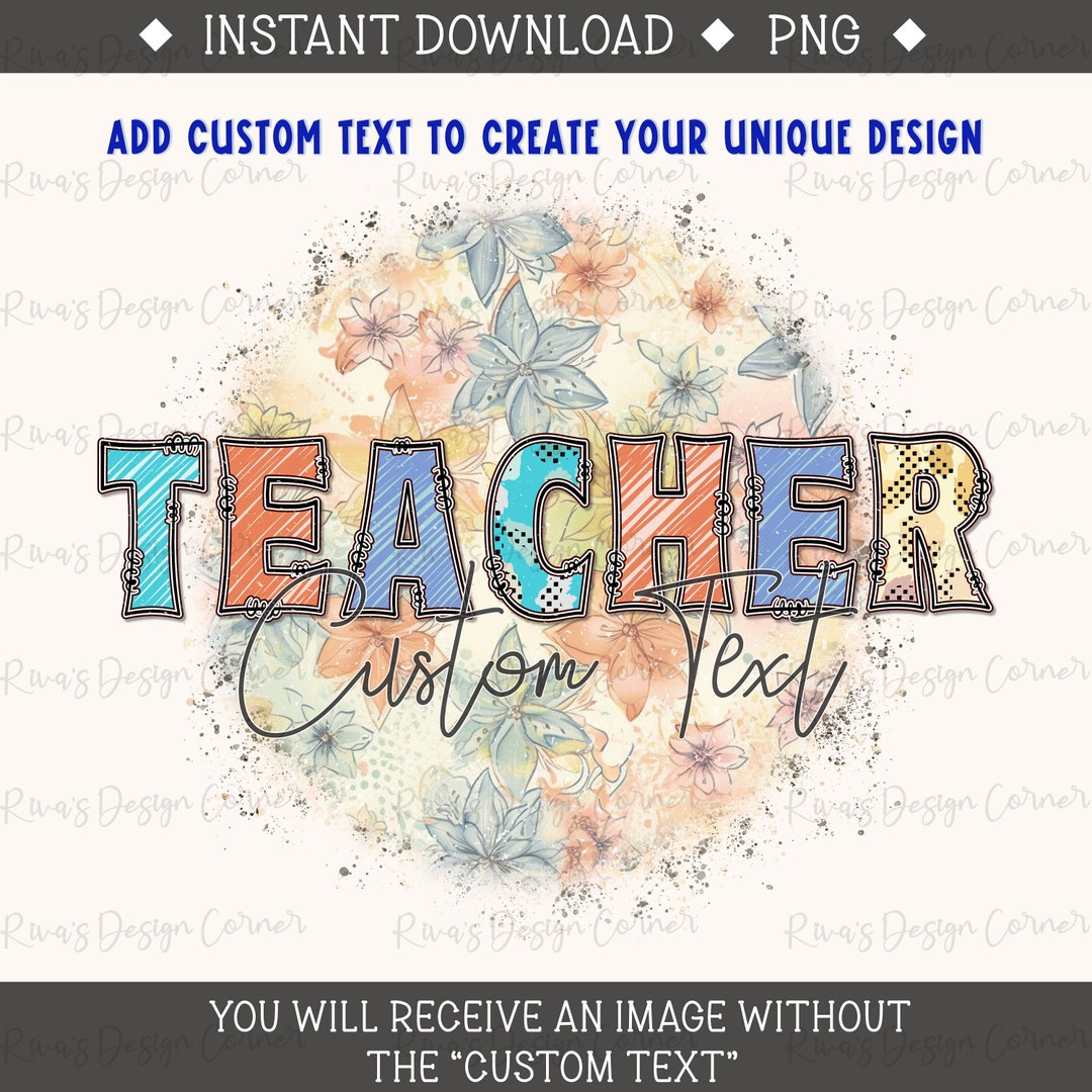 Teacher Back to School Design,teacher PNG Image,custom Teacher Svg ...