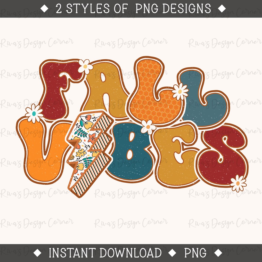 Retro Fall Vibes PNG Shirt Design, Groovy Fall Png, Tis the Season ...