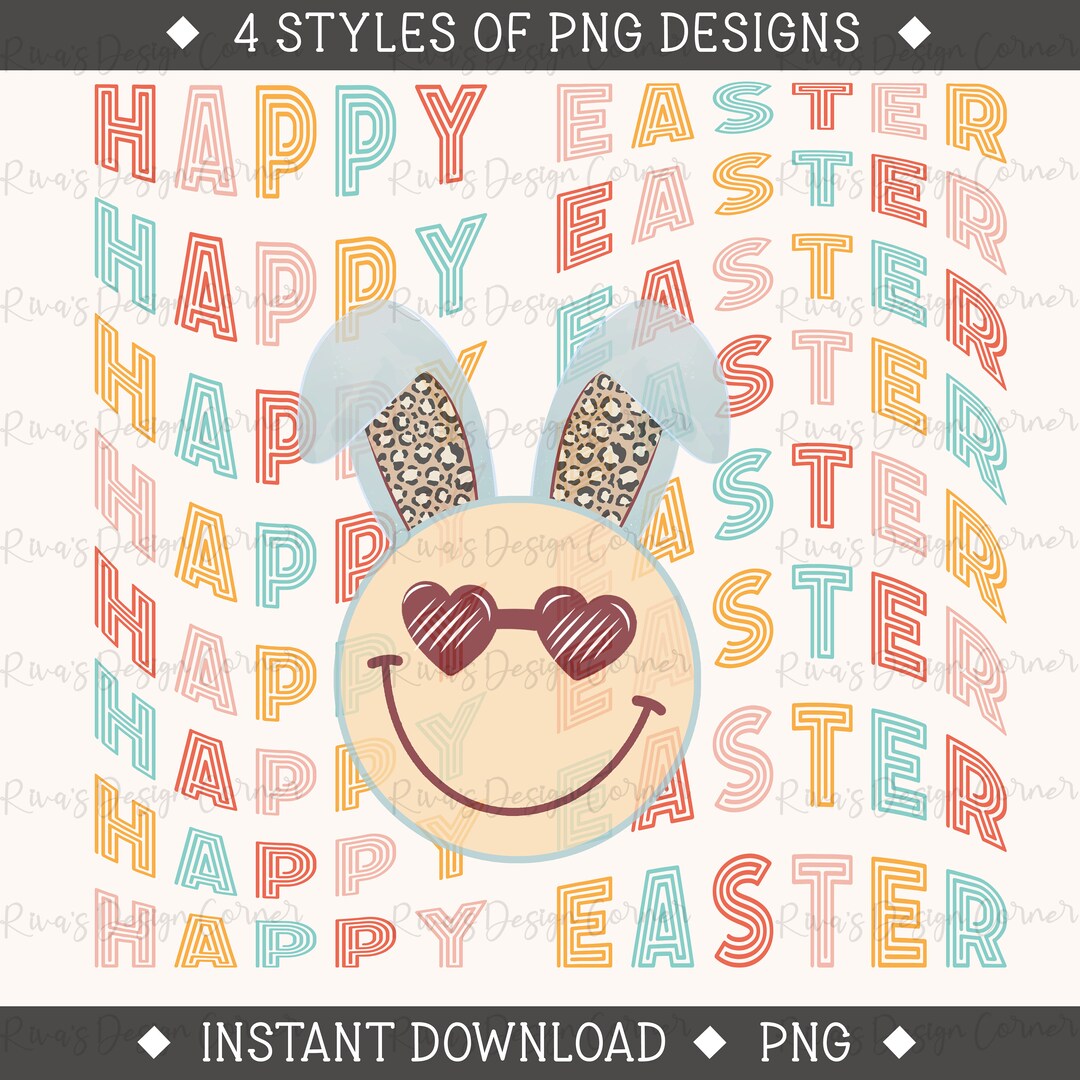 Easter Png,happy Easter Png, Bunny Png, Leopard Print Png,easter ...