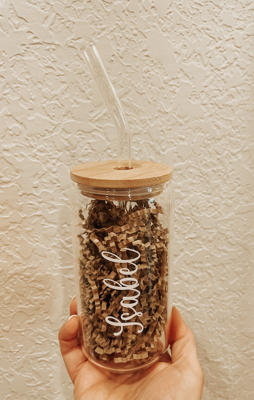 Personalized Name Glass Cup - Etsy