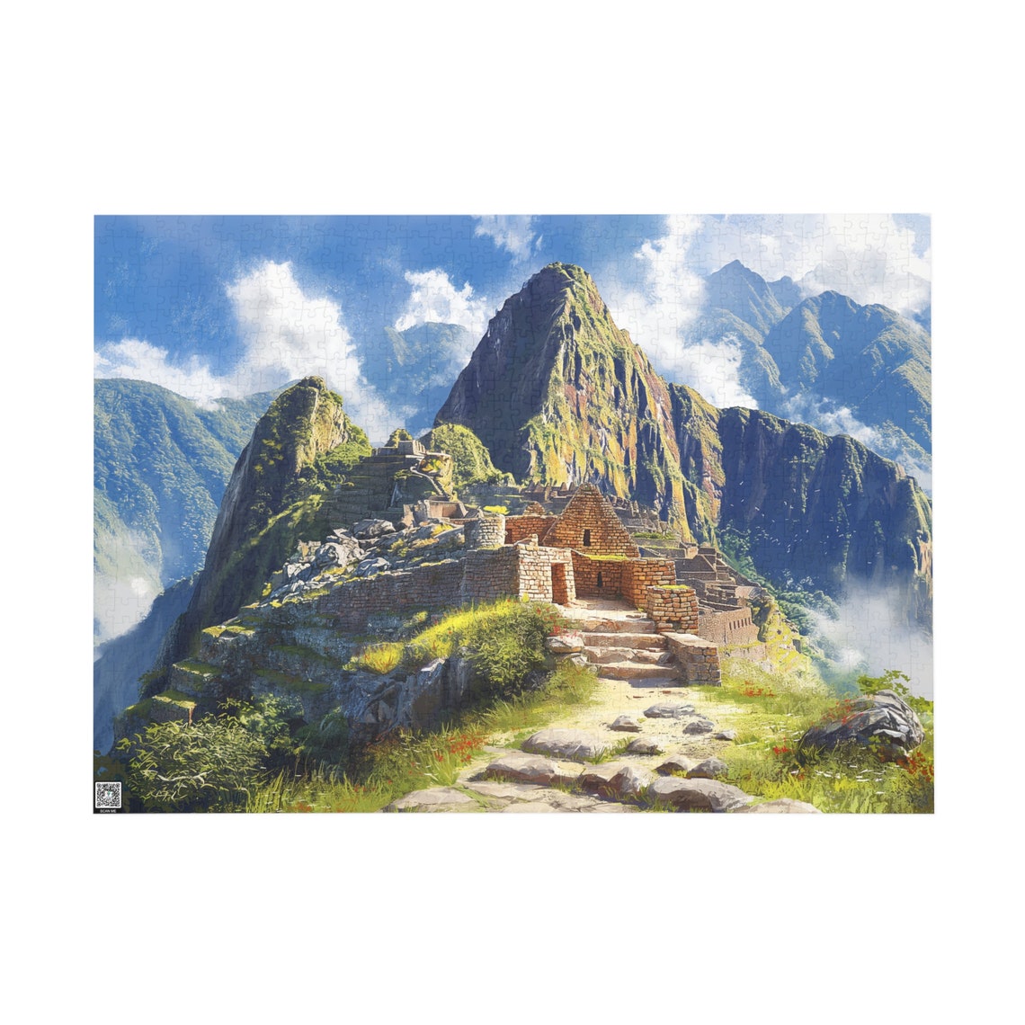 Machu Picchu Puzzle - 1000 Piece Jigsaw, Intriguing Challenge for ...
