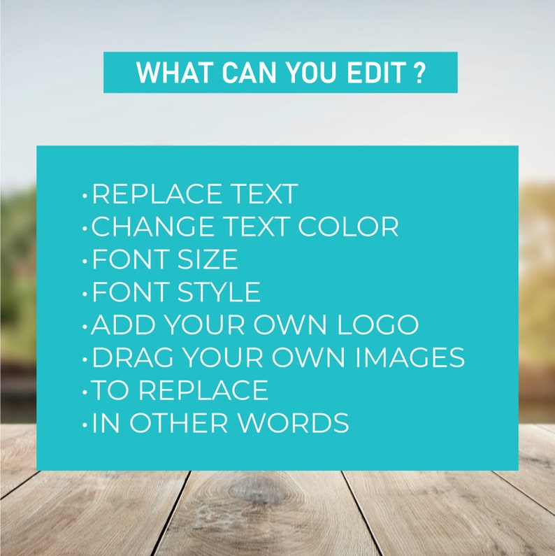 Editable Photo ID Card Template, Printable ID Badge, Canva Template ...