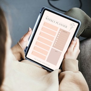 Digital Weekly Planner, Printable, Instant Download, Maximize ...
