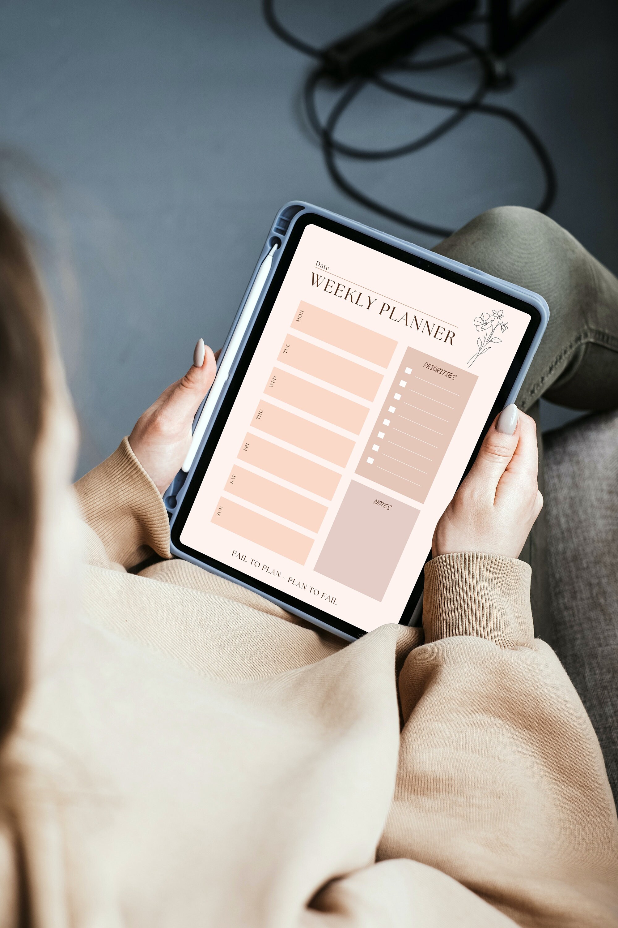 Digital Weekly Planner, Printable, Instant Download, Maximize ...