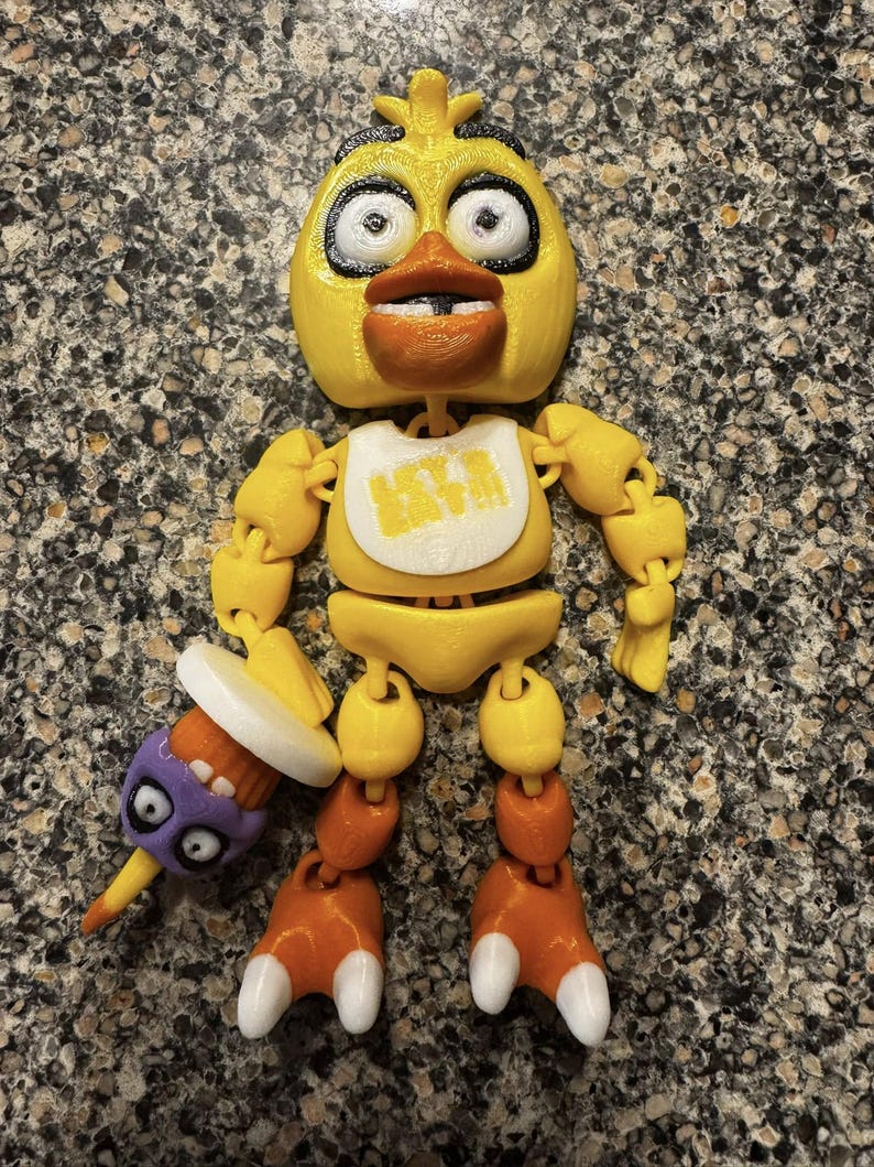 Articulated Animatronic Characters – 3D Printed Display Models - Etsy