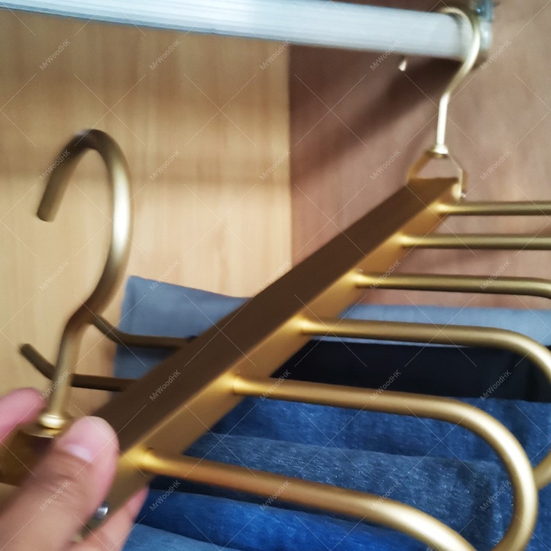 Pants Organizer for Closet, Multi-functional Pants Rack for Slacks ...