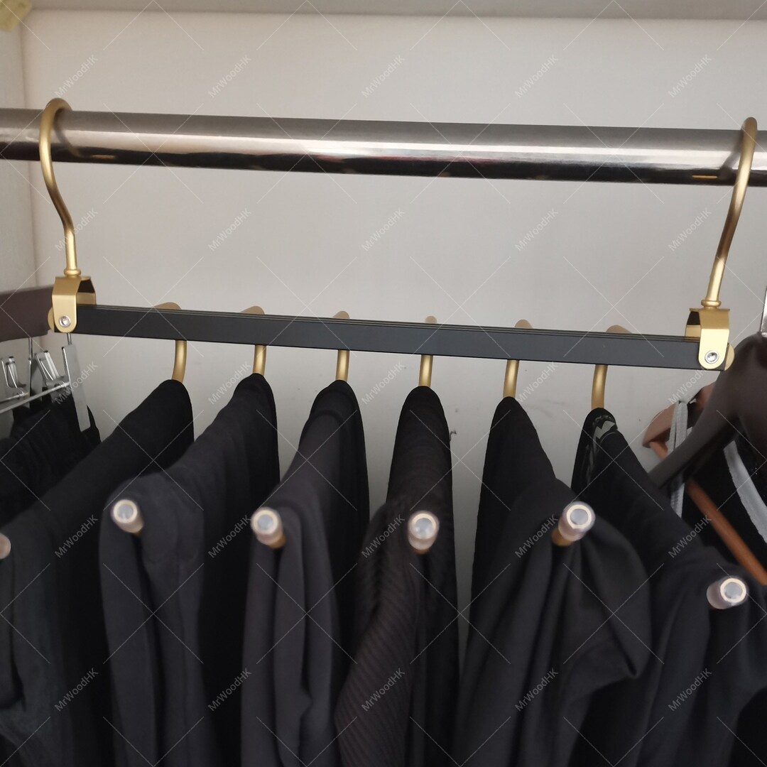 Pants Organizer for Closet, Multi-functional Pants Rack for Slacks ...