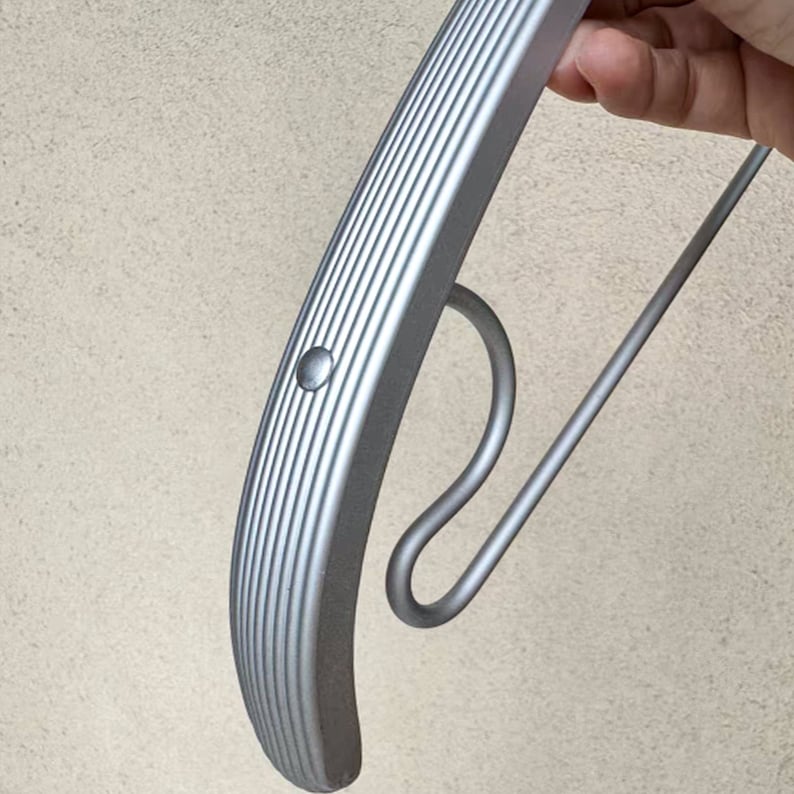 Aluminum Wide-shoulder Hanger, Aluminum Alloy Clothes Hanger, 10pcs/set ...