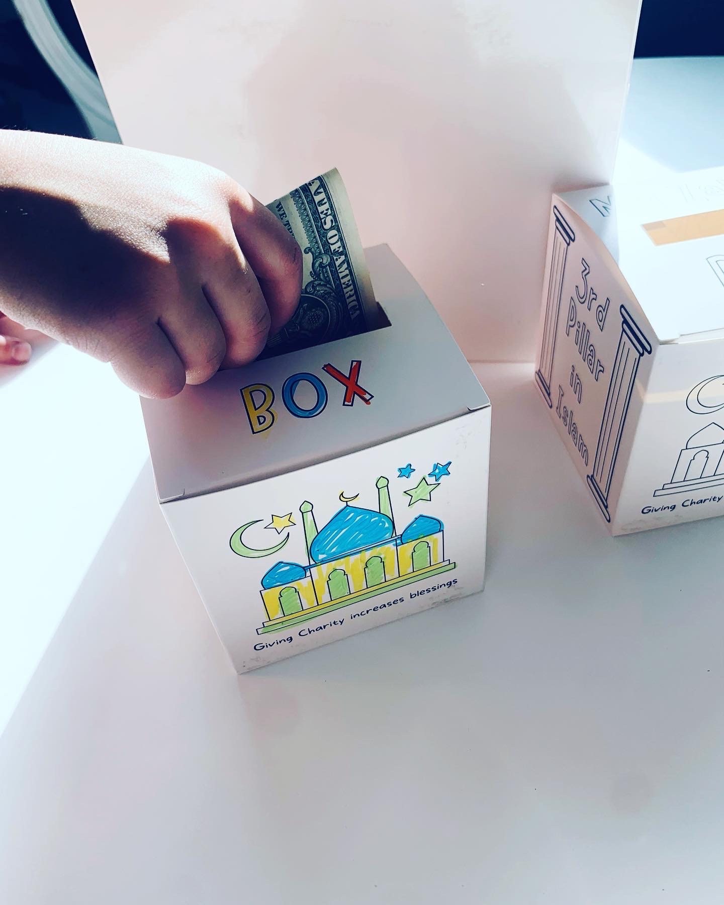 Color Your Own Zakat Box 5pcs - Etsy
