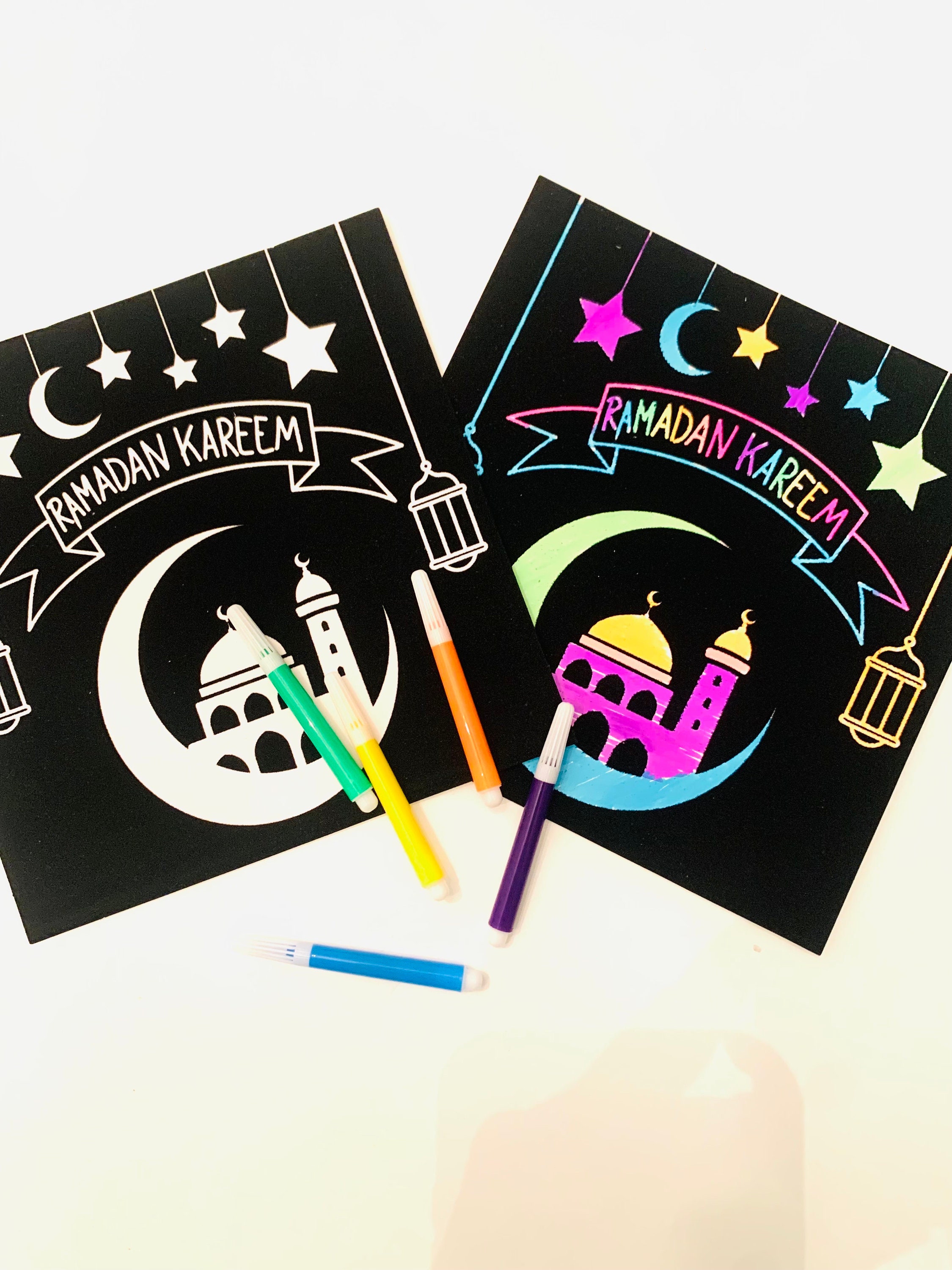 Ramadan or Eid Velvet Art Craft - Etsy