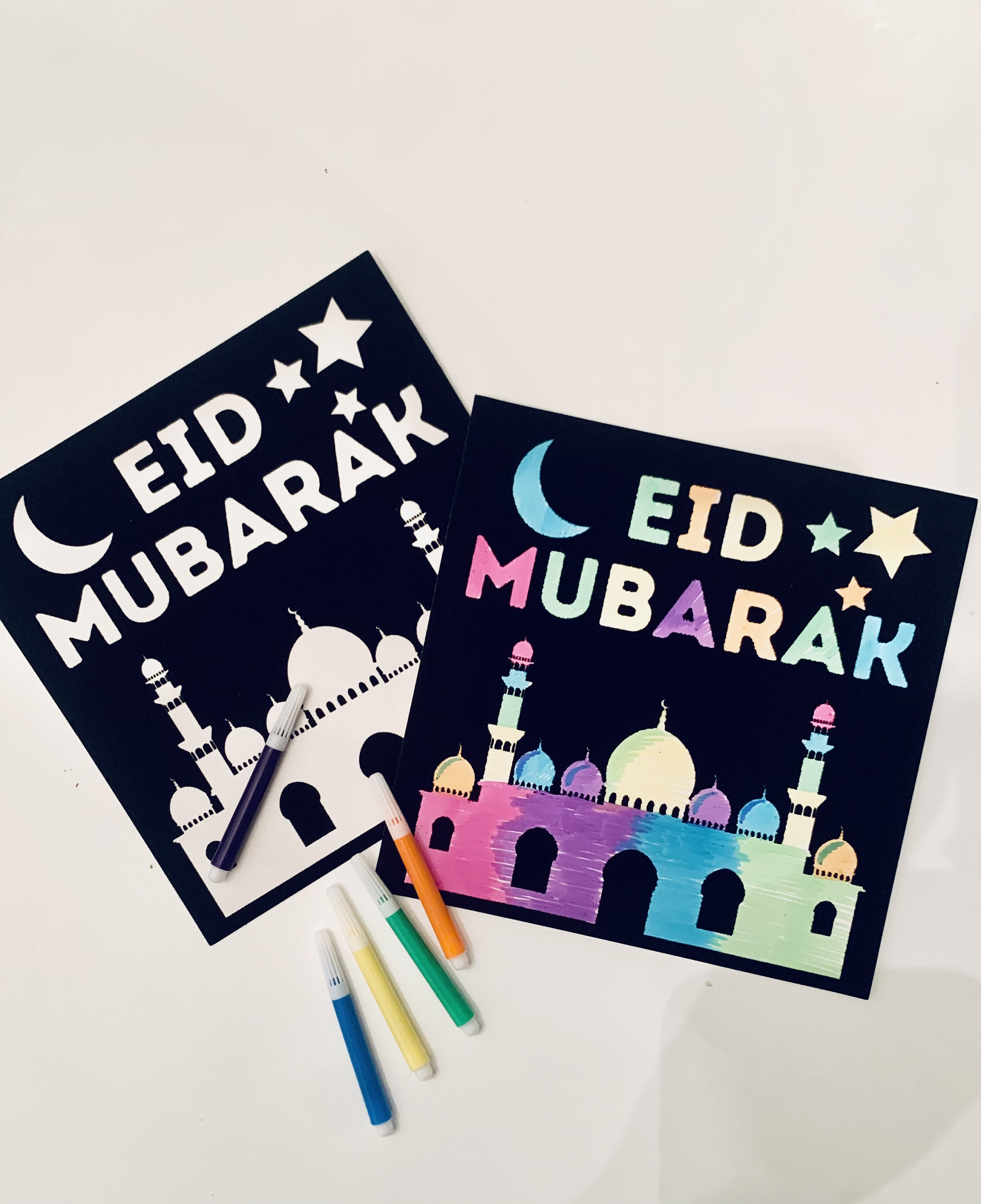 Ramadan or Eid Velvet Art Craft - Etsy