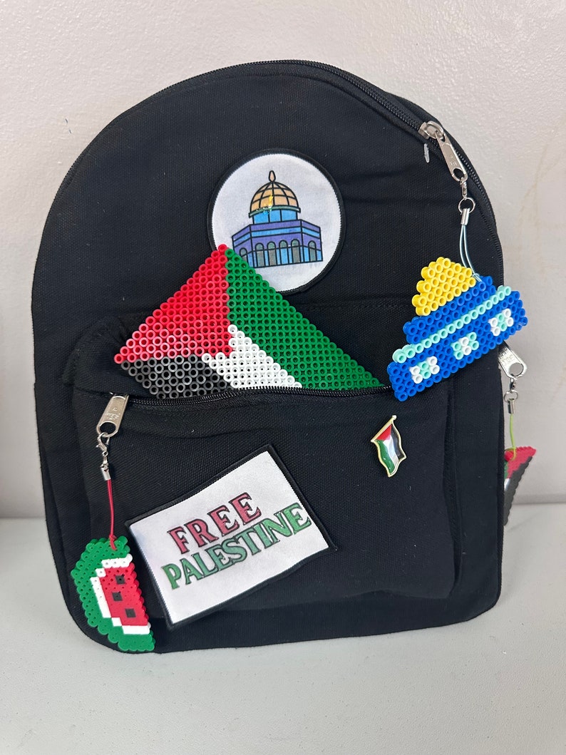Palestine Perler Bead Keychain Craft Kit - Etsy
