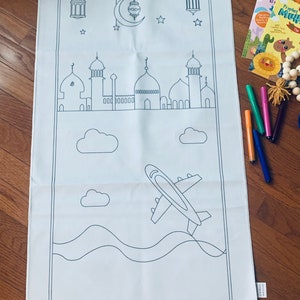 Color Your Own Prayer Mat Kit - Etsy