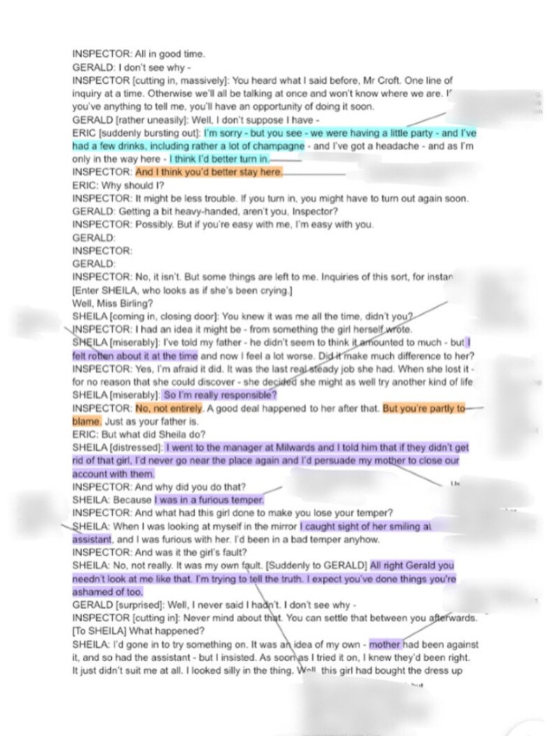 An Inspector Calls ACT ONE Full Analysis - Etsy UK An Inspector Calls ACT ONE Full Analysis - Etsy UK