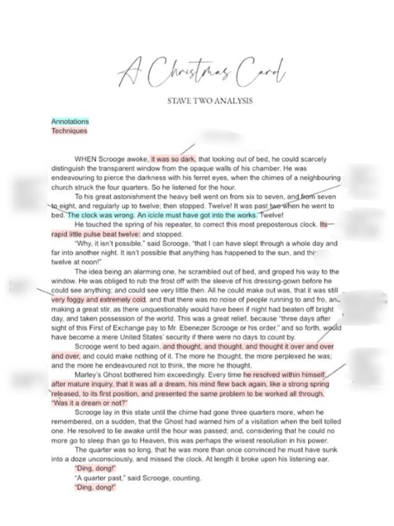 Achristmascarol Stave2 Analysis Etsy