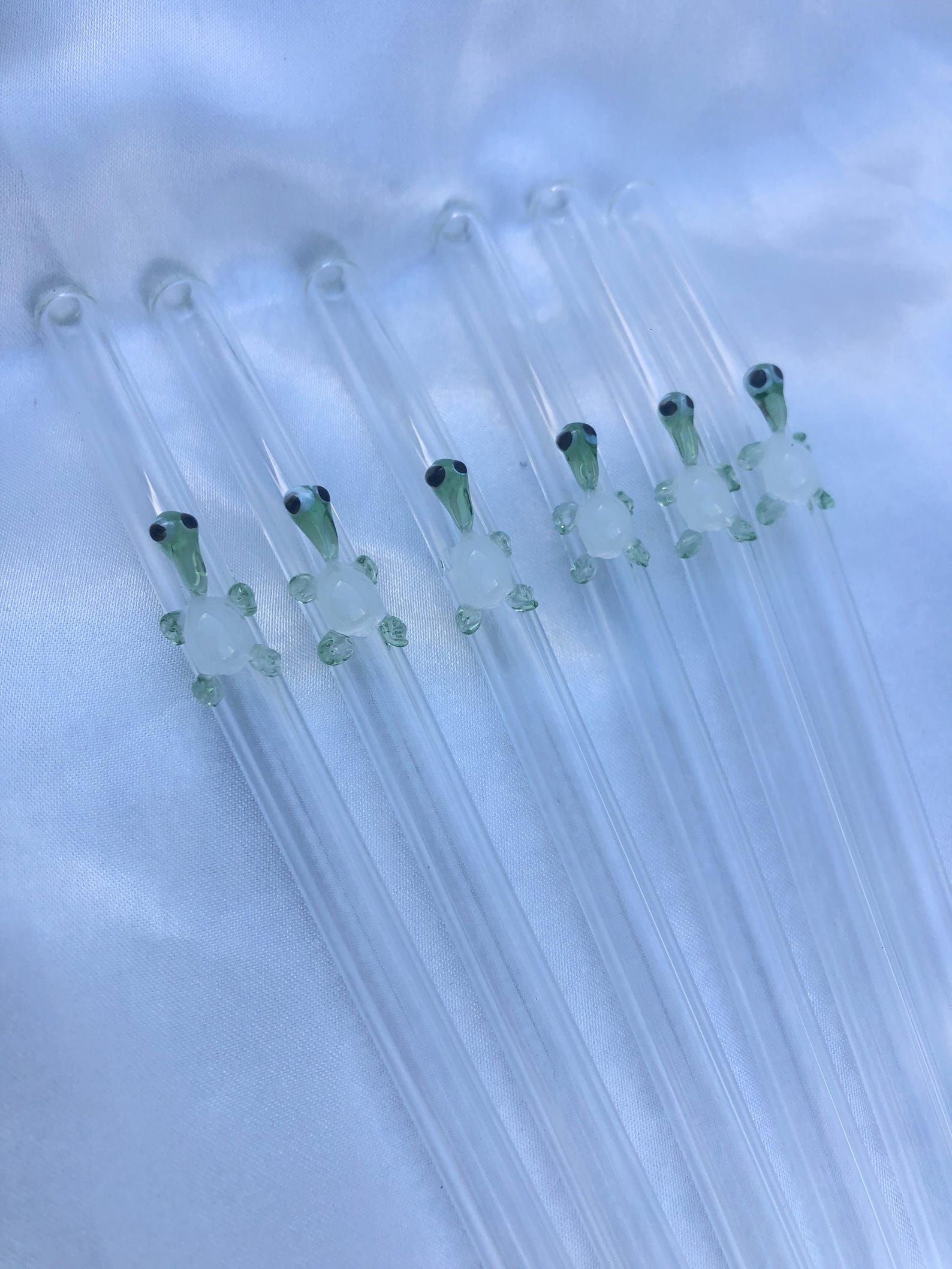 Glass Turtle Straw – Reusable, Eco-friendly, Bpa-free, Non-toxic & Heat ...