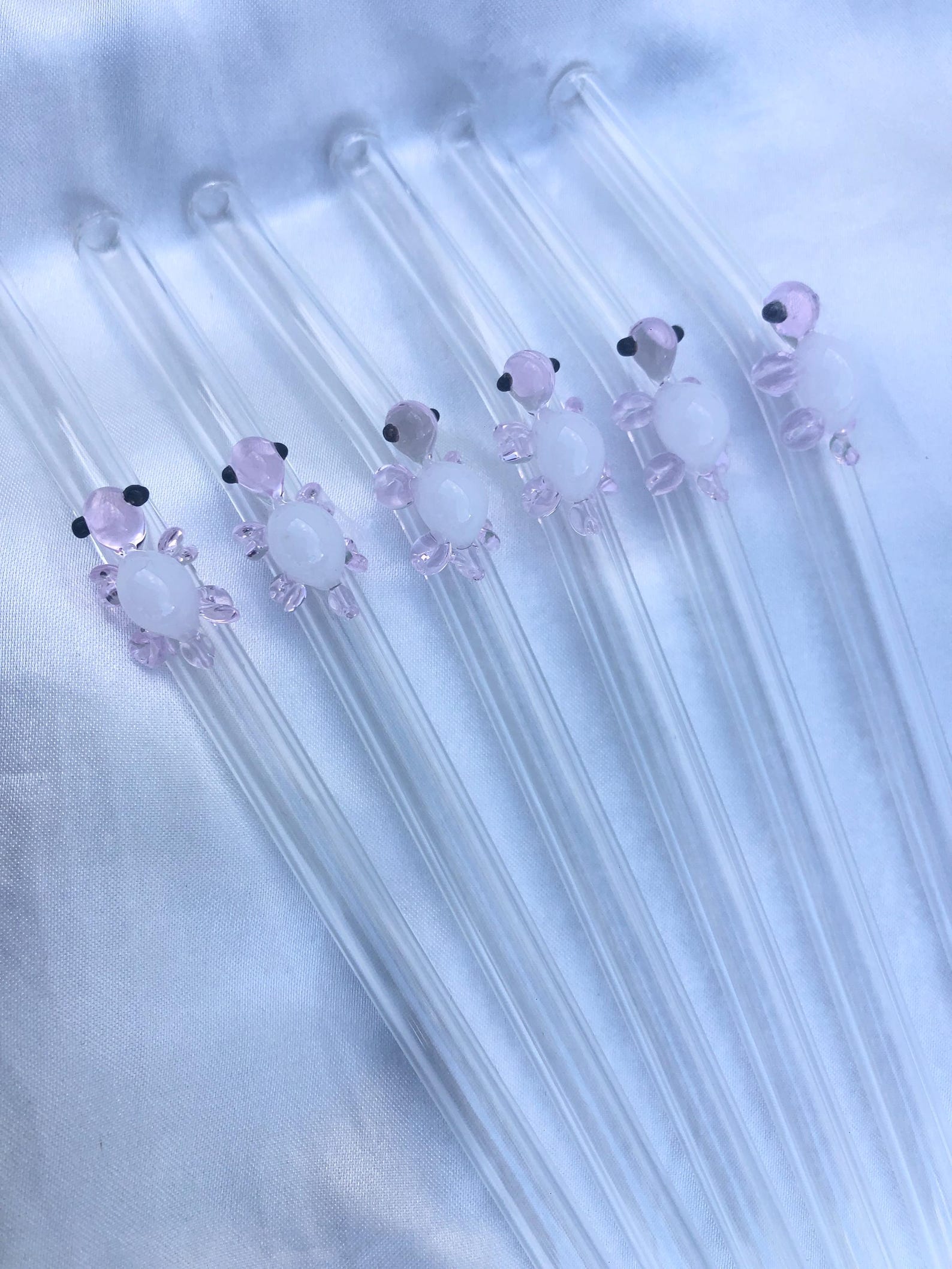 Glass Turtle Straw – Reusable, Eco-friendly, Bpa-free, Non-toxic & Heat ...