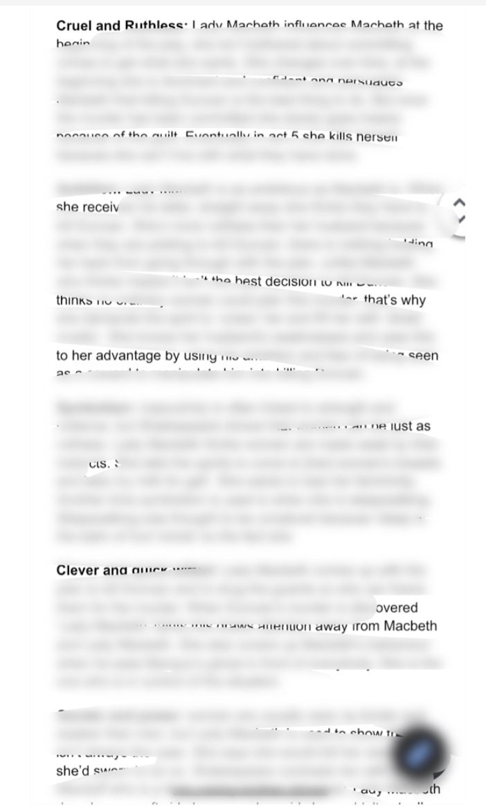 Macbeth GCSE Revision Notes - Etsy