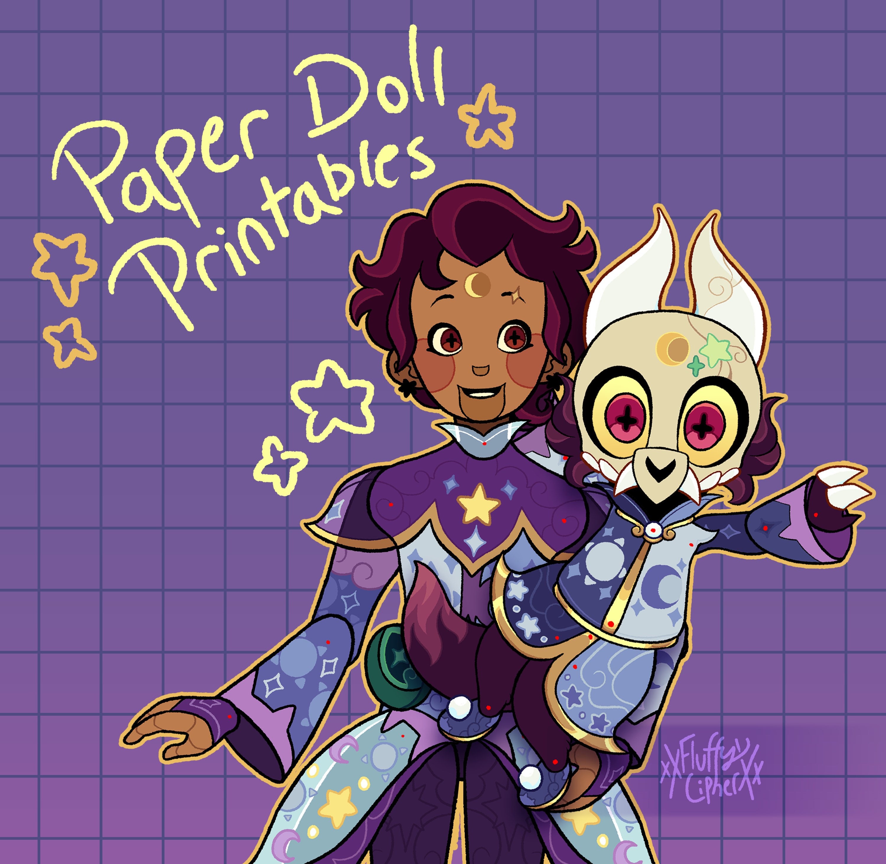 The Owl House Paper Doll HEX PACK - Etsy