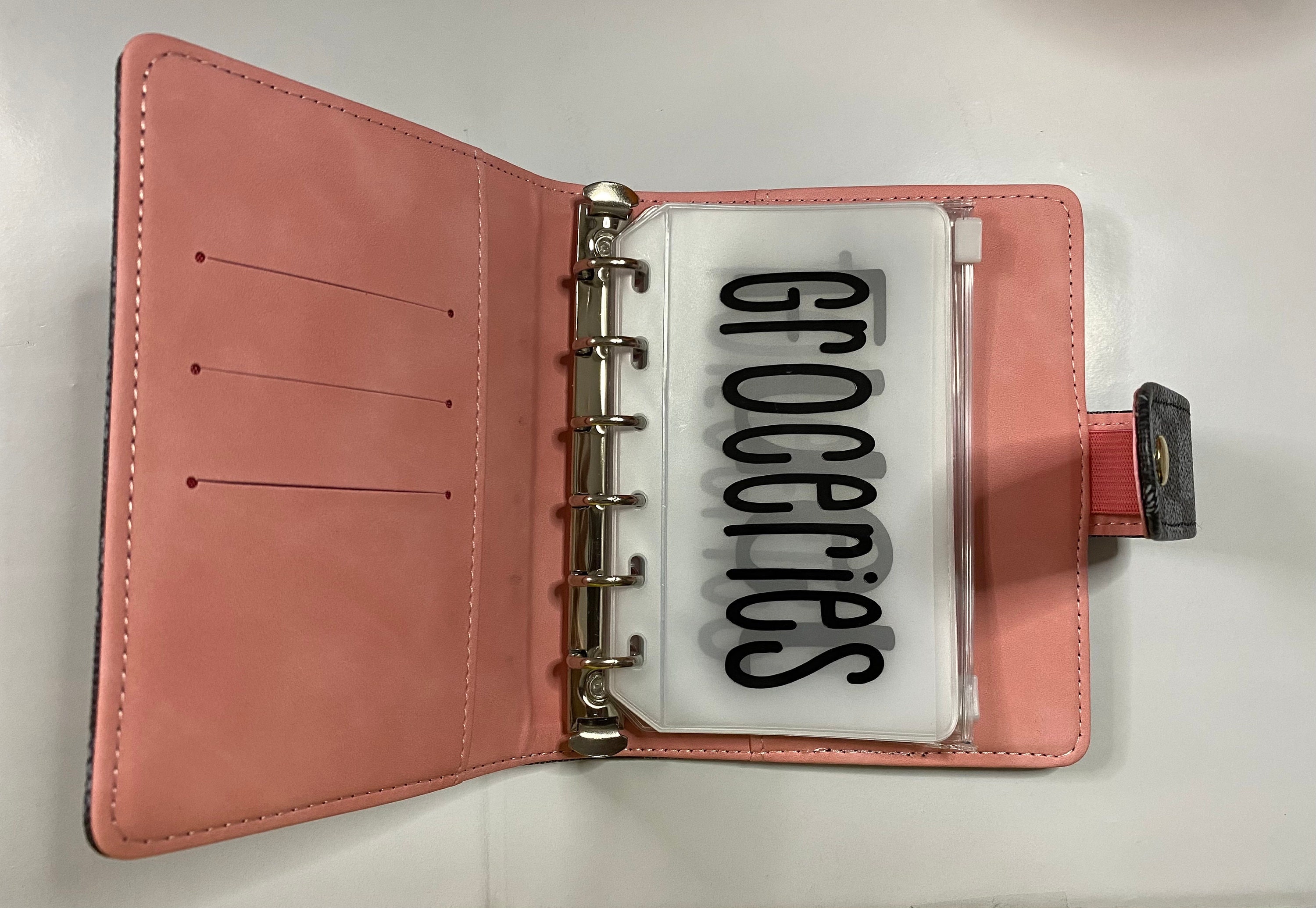 A7 Budget Binder, Luxury Budget Binder, A7 Binder Wallet, Checkered ...