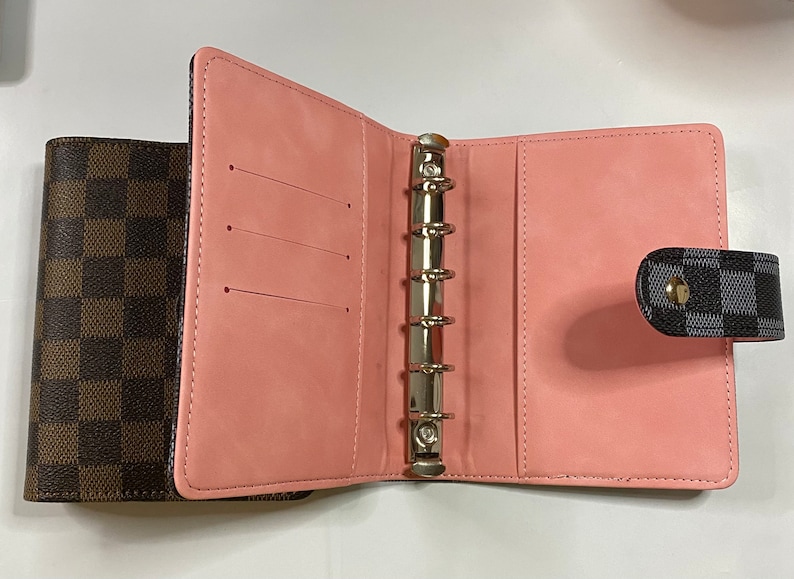 A7 Budget Binder, Luxury Budget Binder, A7 Binder Wallet, Checkered Budget Binder, Budget Cash ...