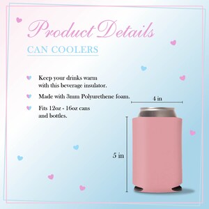 Cute Baby Shower Can Coolers - Baby Shower Favors, Baby Shower Can ...