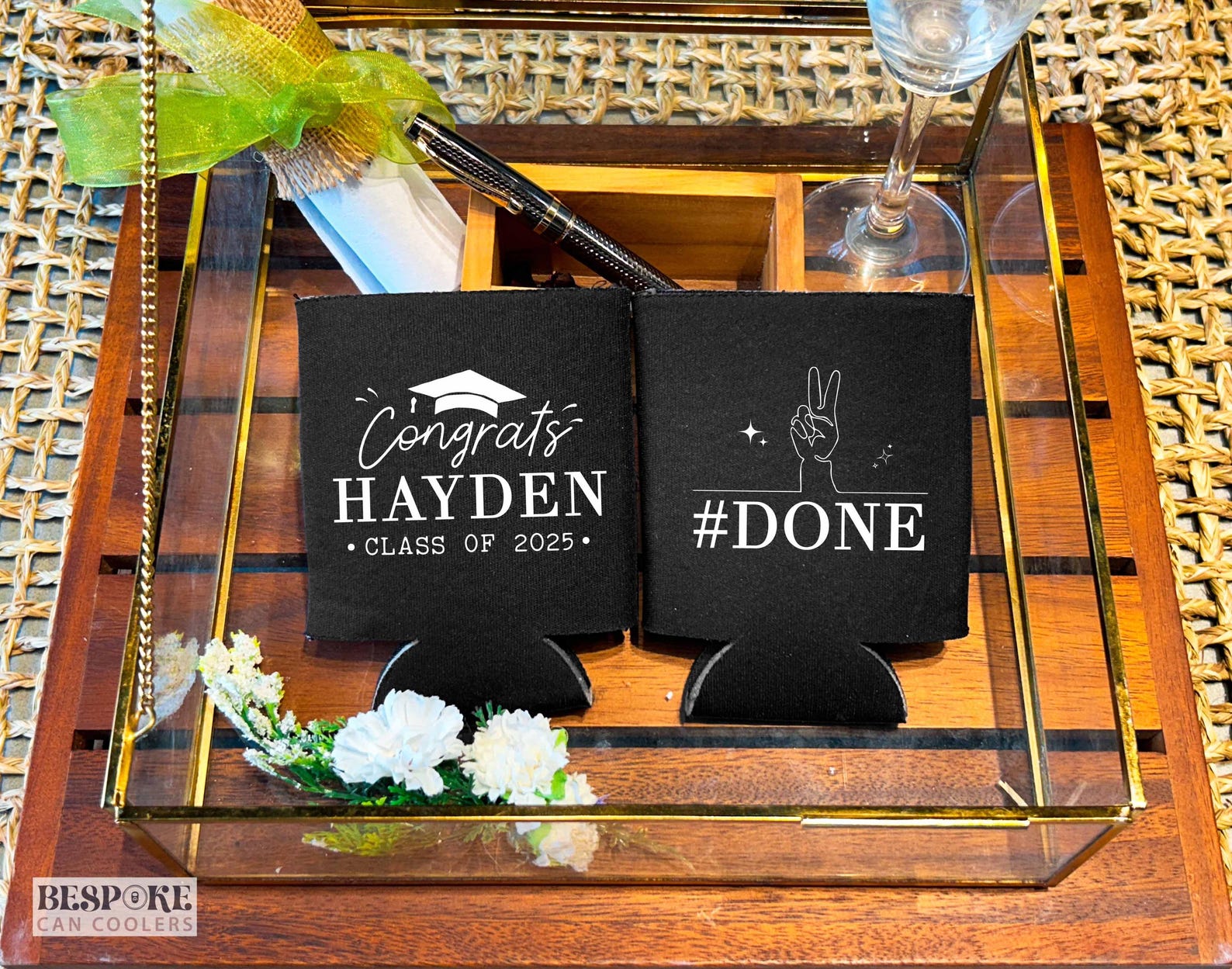 Graduation Can Cooler - Personalised Can Coolers, Grad Day Favors ...