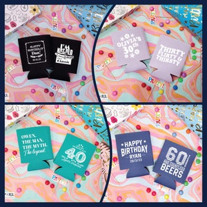 Custom Cooler | Personalized Can Cooler for All Occasions, Wedding ...