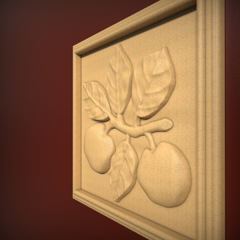 Fruit STL Relief File for CNC Router Carving Engraving - Etsy