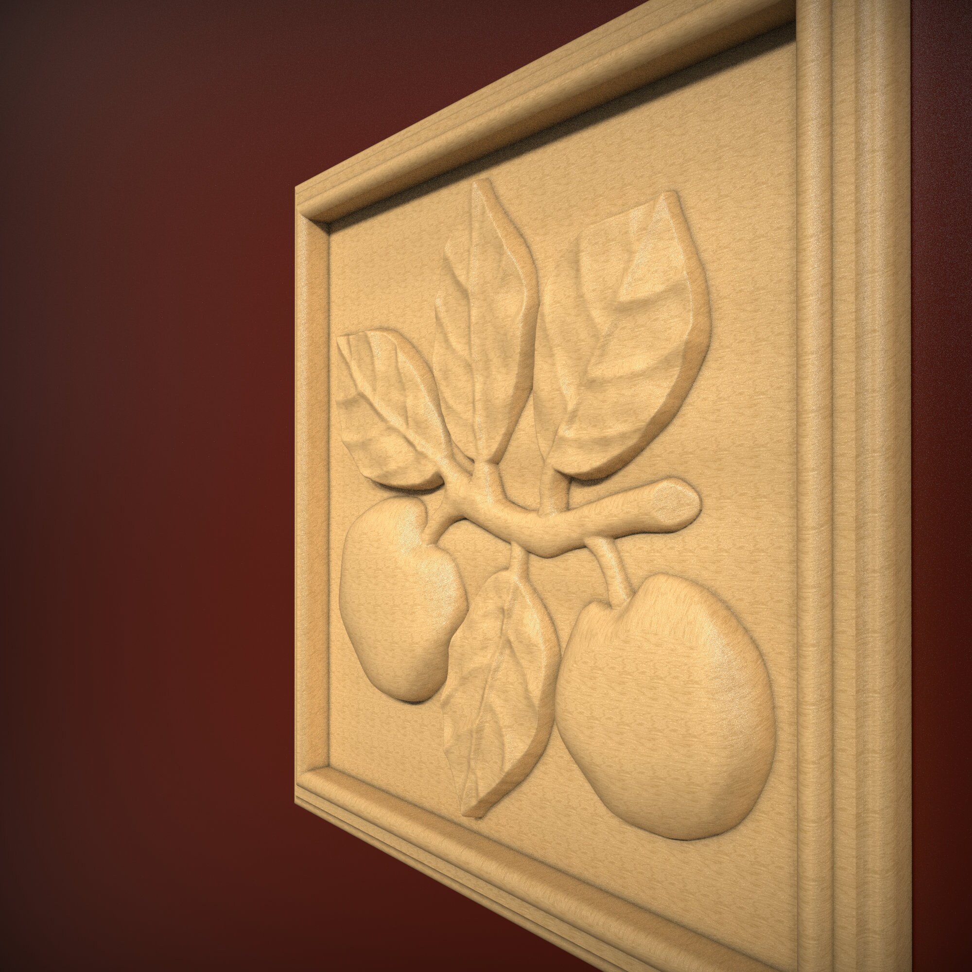 Fruit, STL Relief File for CNC Router Carving, Engraving - Etsy