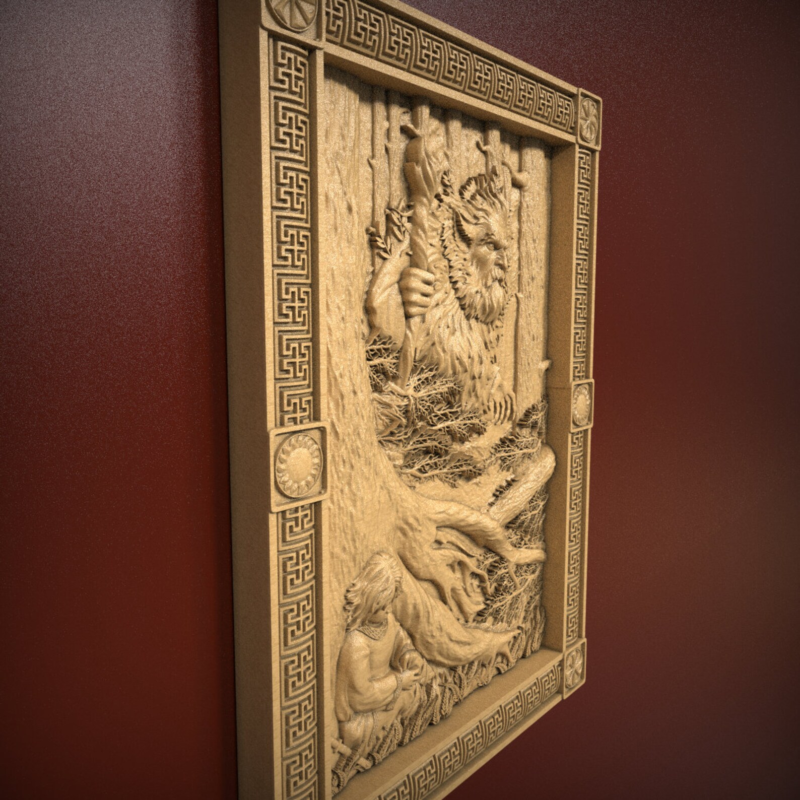 Child's Nightmare, STL Relief File for CNC Router Carving, Engraving - Etsy