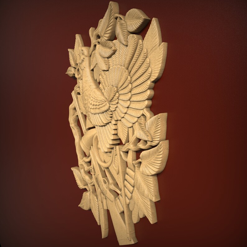 Wild Turkey Hunting, 3D STL Relief File for CNC Router Carving ...