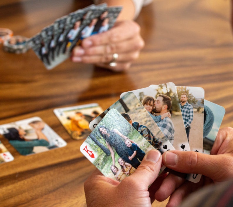 Personalised Playing Cards Custom Picture Playing Card, Gift, Deck of ...