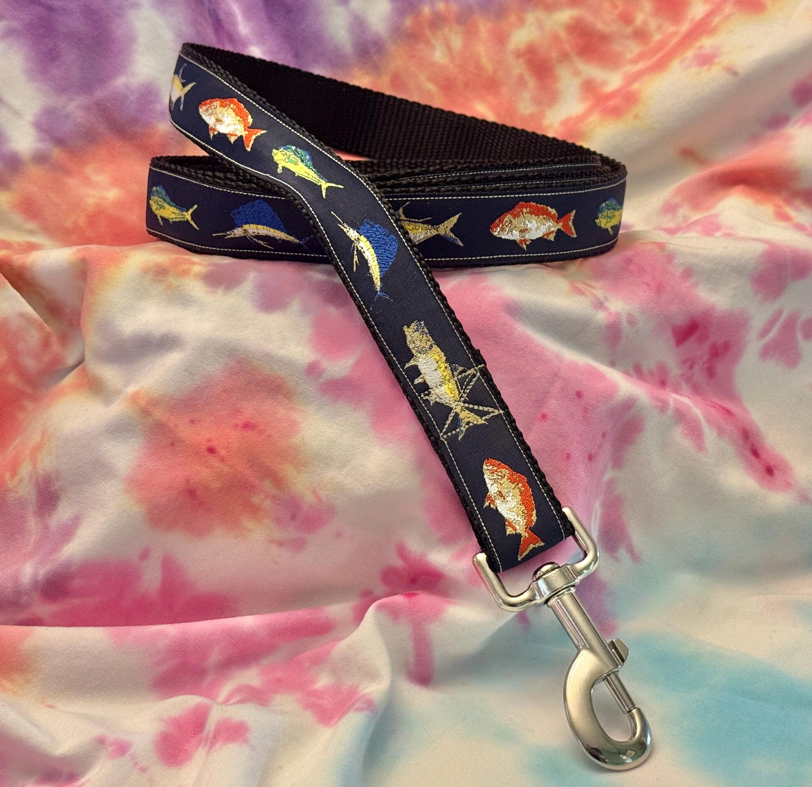 OCEAN FISH, Colorful Muti-species Fishing Dog Collar/leash - Etsy