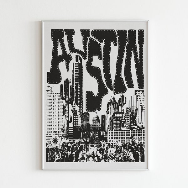Austin Art - Etsy