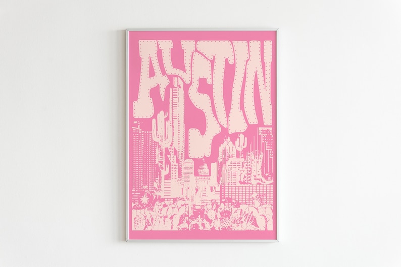 Keep Austin Weird Digital Download - PINK - Etsy